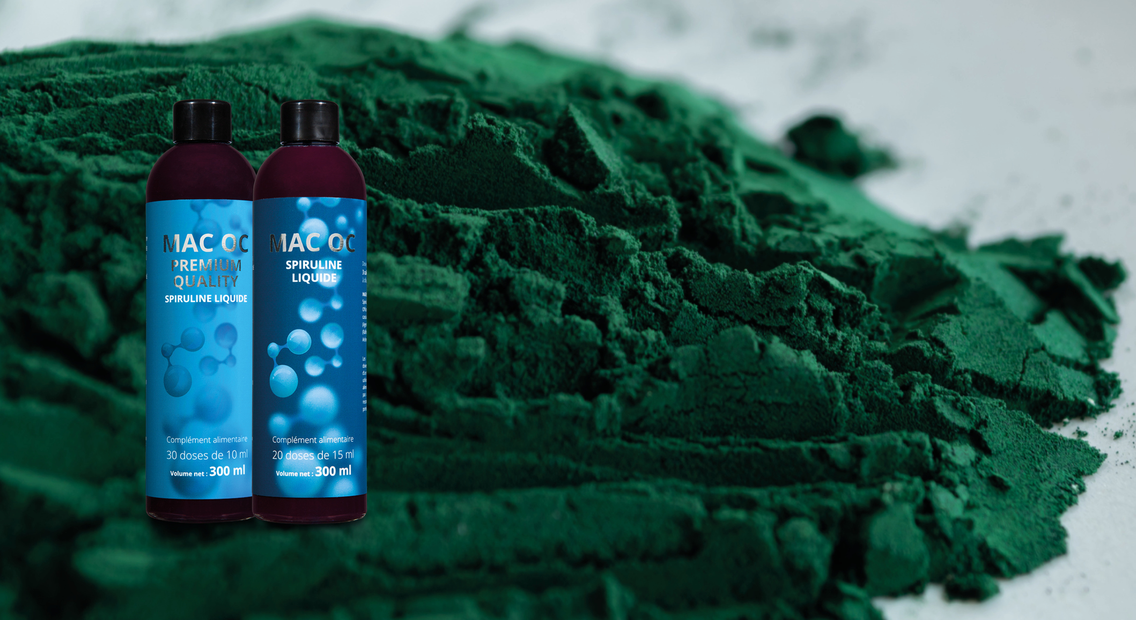 Mac Oc Premium & Classic : la spiruline sous forme liquide